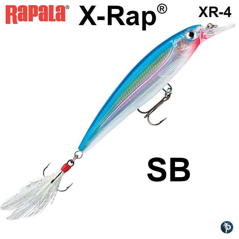 เหยื่อปลอม RAPALA X-RAP รหัส XR-4 | Shopee Thailand