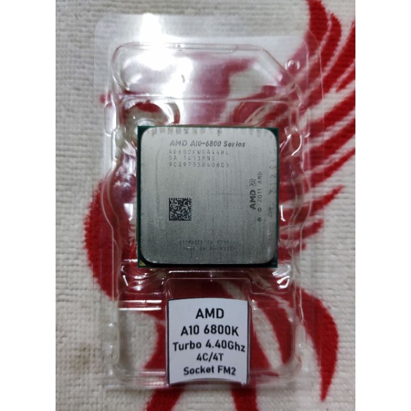 cpu amd a10-6800k 4.4 ghz socket fm2 | Shopee Thailand