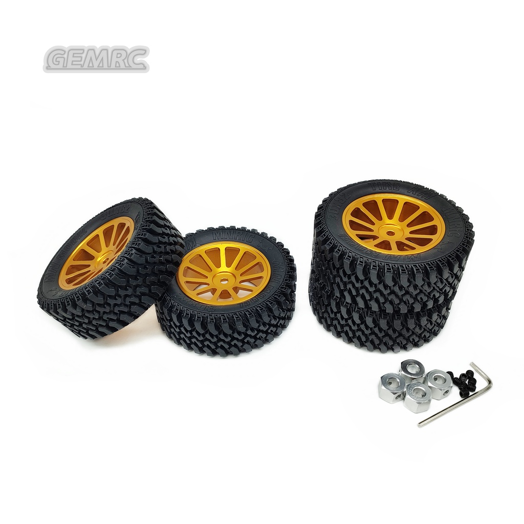 อะไหล่อัพเกรดล้อยาง ขอบล้ออัลลอย โลหะอัลลอย พร้อมหกเหลี่ยม 80 มม. ...