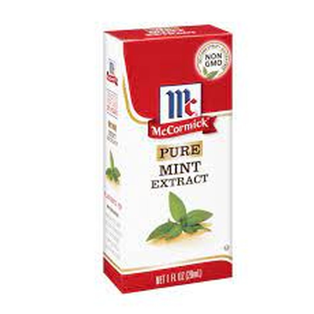 McCormick Pure Mint Extract 29ml. กลิ่นมินท์ตราแมคคอร์มิค 29ml. (05 ...