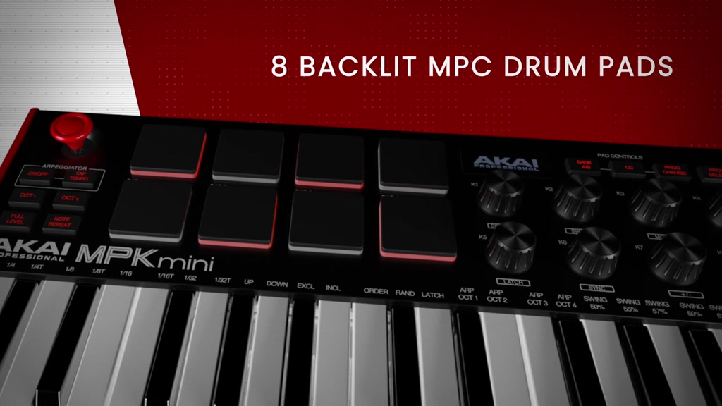 AKAI MPK MiniMk3 - 25 Key MIDI Keyboard Controller รองรับ Mac,Windows (ProPlugin) | Shopee Thailand