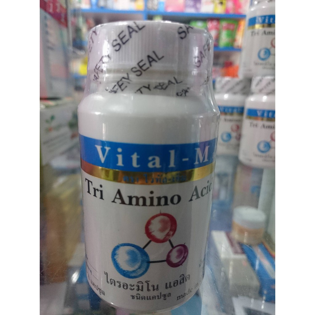 Vital - M Tri Amino Acid 30 แคปซูล | Shopee Thailand