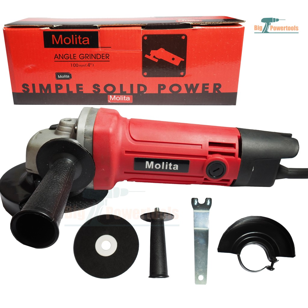 MOLITA เครื่องเจียร์ เครื่องเจียร์ไฟฟ้า ลูกหมู 4 นิ้ว 1050W รุ่น MT958 ...