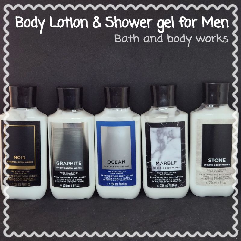 Bath and body works body for men ผลิตภัณฑ์สำหรับผู้ชาย | Shopee Thailand