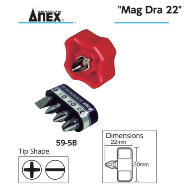 ANEX Japan ไขควงเล็ก ไขควงสั้น ไขควงจิ๋ว mini screwdriver ไขควงญี่ปุ่น ...
