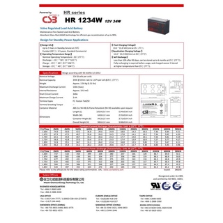 CSB Battery APC รุ่น HR1234W F2 ขนาด 12v 9ah | Shopee Thailand