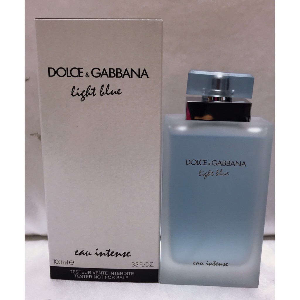 D&g light blue eau intense women edp 100ml กล่องเทสเตอร์ | Shopee Thailand