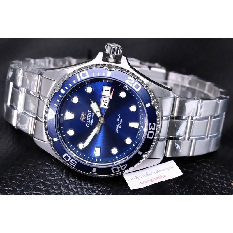 (แถมกล่องแบบพกพา) นาฬิกา Orient Ray II Automatic รุ่น AA02005D | Shopee ...
