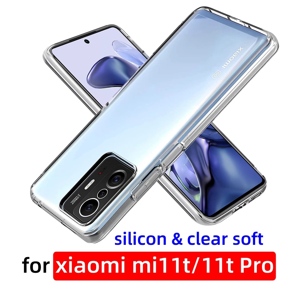 For Xiaomi เคสสำหรับ เคสใสโทรศัพท กระแทก เคสซิลิโคนนิ่ม Mi 14T Pro 14 13T 13 12T 12 11 Lite 5G ...