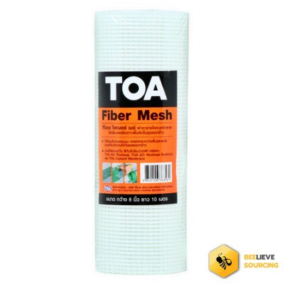 TOA Fiber Meshตาข่ายไฟเบอร์ 8 นิ้ว*10 ม. | Shopee Thailand
