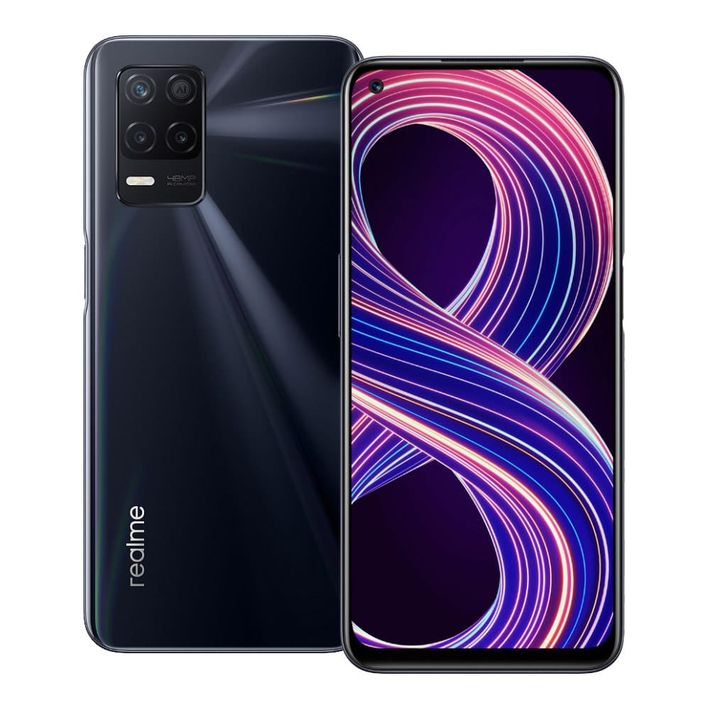 Realme 8 5G RAM 8GB / ROM 128GB Supersonic Black | Shopee Thailand