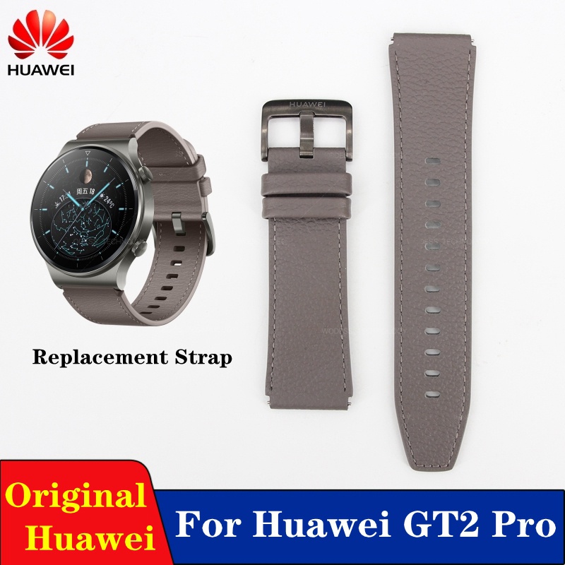 Huawei official original GT2 Pro strap head layer leather Huawei watch ...