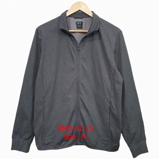 เสื้อแจ็คเก็ต Uniqlo Men Ultra Stretch Active Zip-Up Jacket เสื้อแขนยาว ...