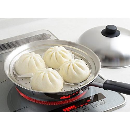 Yoshikawa Food Steamer Steam Cooker on pot With lid made in Japan Small ...