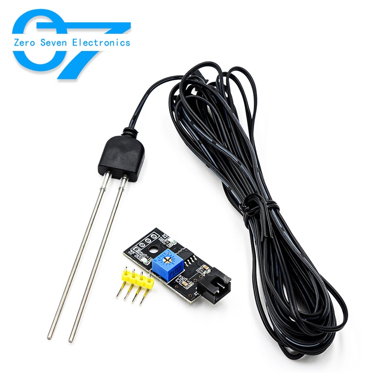 【ขายส่ง】Soil Moisture Sensor Module (เซ็นเซอร์วัดความชื้นในดินแบบโลหะ ...