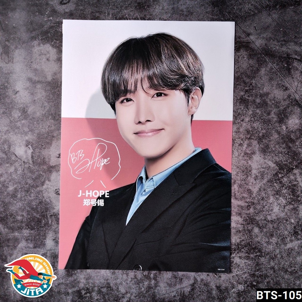 Poster A3 โปสเตอร์ บังทัน BTS ขนาด A3 (ใหญ่กว่า A4) 42x29 cm Jin Suga J-Hope RM | Shopee Thailand