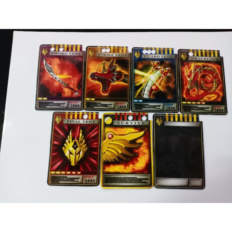 Kamen raider Ryuki advent card(Ryuki) | Shopee Thailand