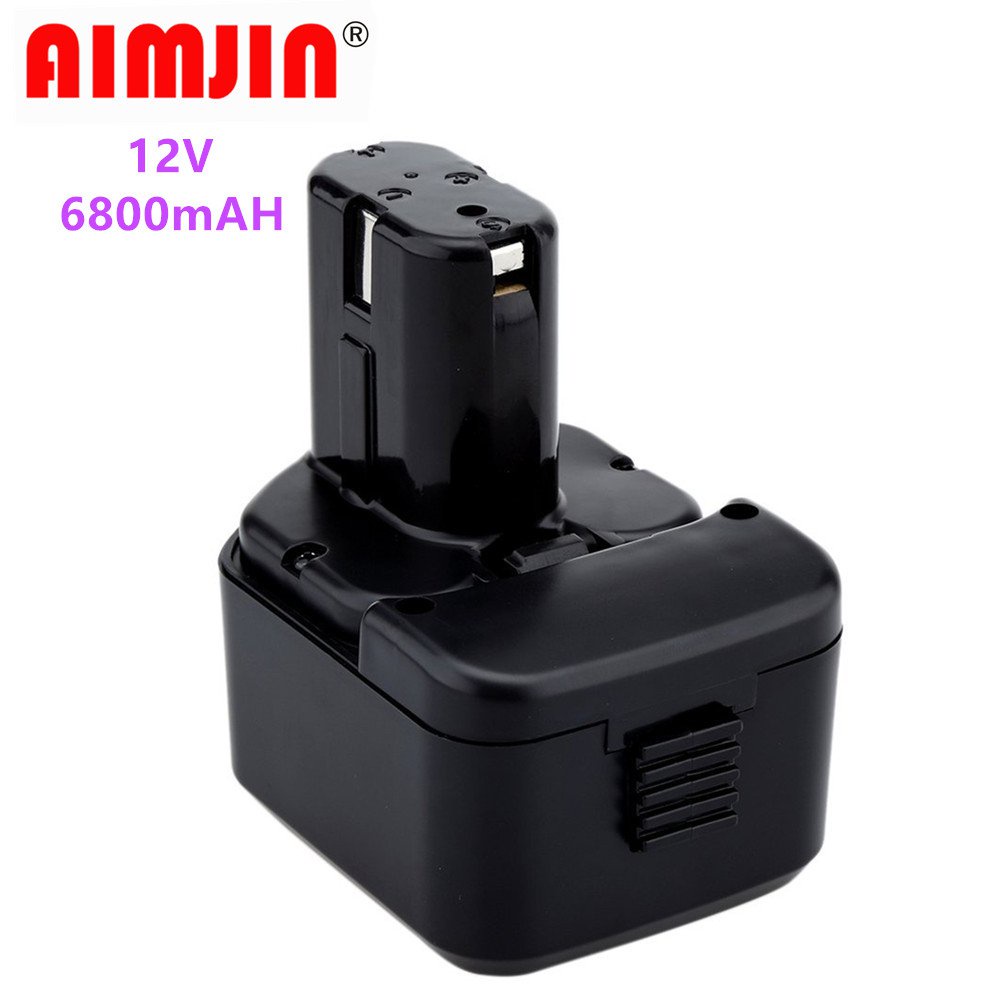 สำหรับ Hitachi EB1214S DS12DVF3 แบตเตอรี่ชาร์จ 12V 6.8Ah Ni-MH สว่านไร้ ...