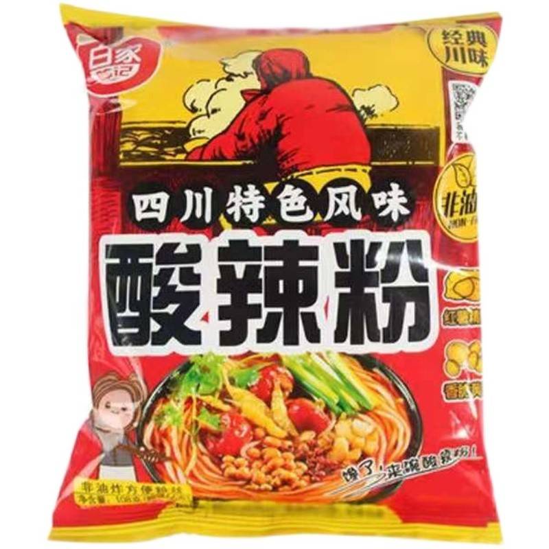 特价清仓白家四川特色风味酸辣粉108g วุ้นเส้นกึ่งสำเร็จรูป รสต้มยำ แบบซอง ขนาด 108 กรัม | Shopee Thailand