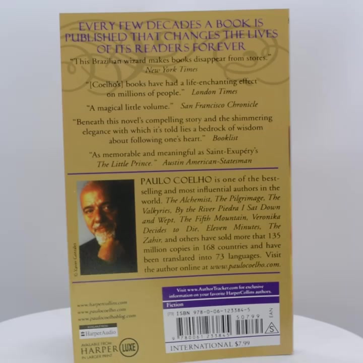 【English Book】The Alchemist by Coelho Paulo Contemporary Literature and ...