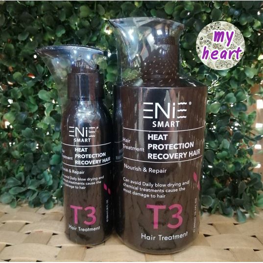 ENIE T3 ขนาด 30/100/300 ml ครีมบำรุงเส้นผม และกันความร้อน | Shopee Thailand