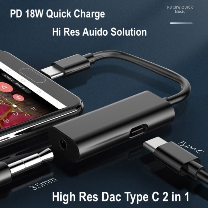 Realtek ALC4050 32 บิต DAC Type C ถึง 3.5 มม . พร ้ อม PD Fast Charge 2 ...