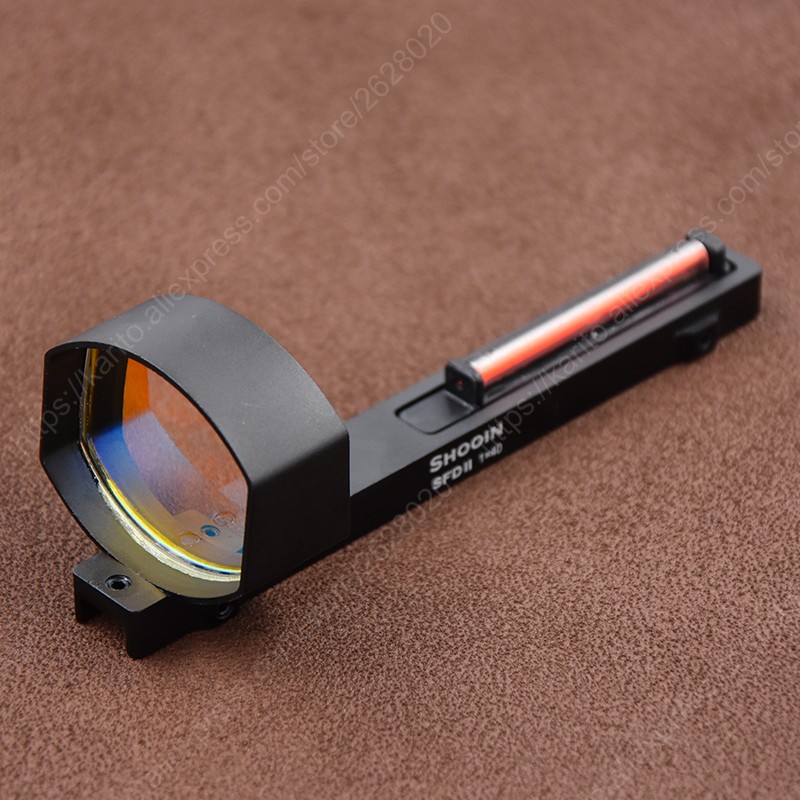 Shooin SFD Ii Lightweight Red Optical Fiber 1x Red Dot Sight Rifle ...