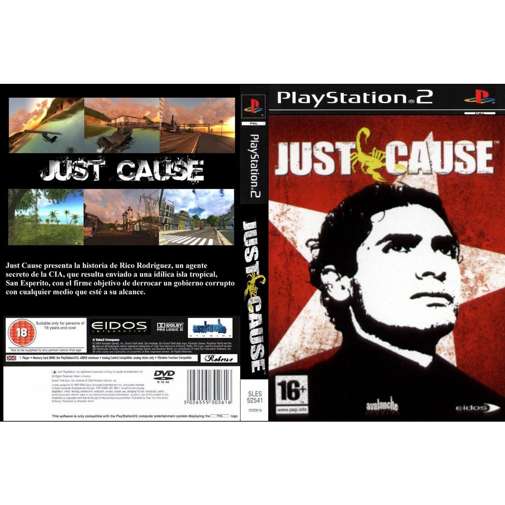 แผ่นเกมส์ PS2 Just Cause คุณภาพ ส่งไว (DVD) | Shopee Thailand