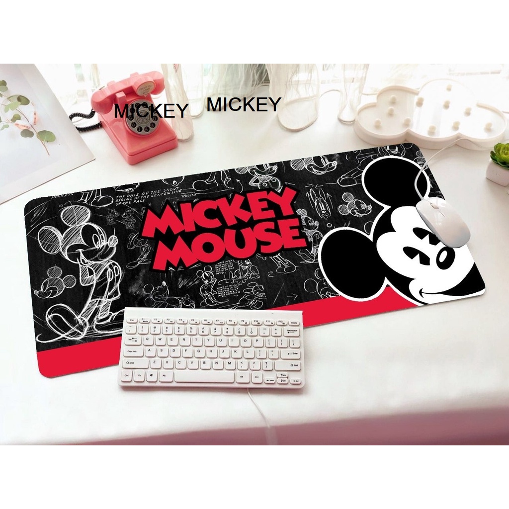 MICKEY MOUSE R แผ่นรอง คีย์บอร์ด รองคีย์บอร์ด keyboard ลาย มิดกึั ...