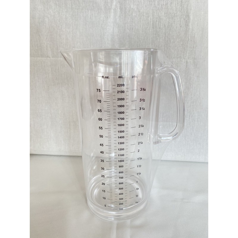 เหยือกพลาสติกใสใส่น้ำ 1000/1500/2200 ml. | Shopee Thailand