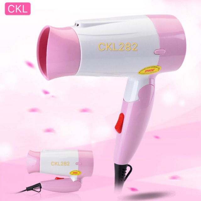 พร้อมส่ง//CKL-282 ไดร์พกพา⭐ พับเก็บได้ (ปรับความร้อน&เย็น)ขนาด 1200W CKL 282 ไดร์เป่าผม ...