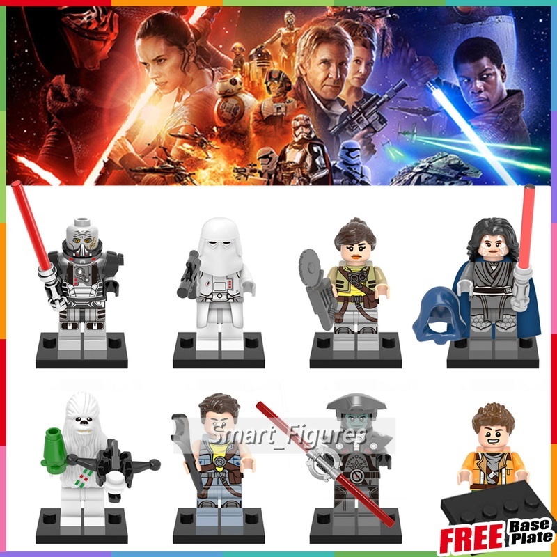 Rowan Minifigures Star Wars Kordi Naare Chewbacca Snowtrooper Darth ...