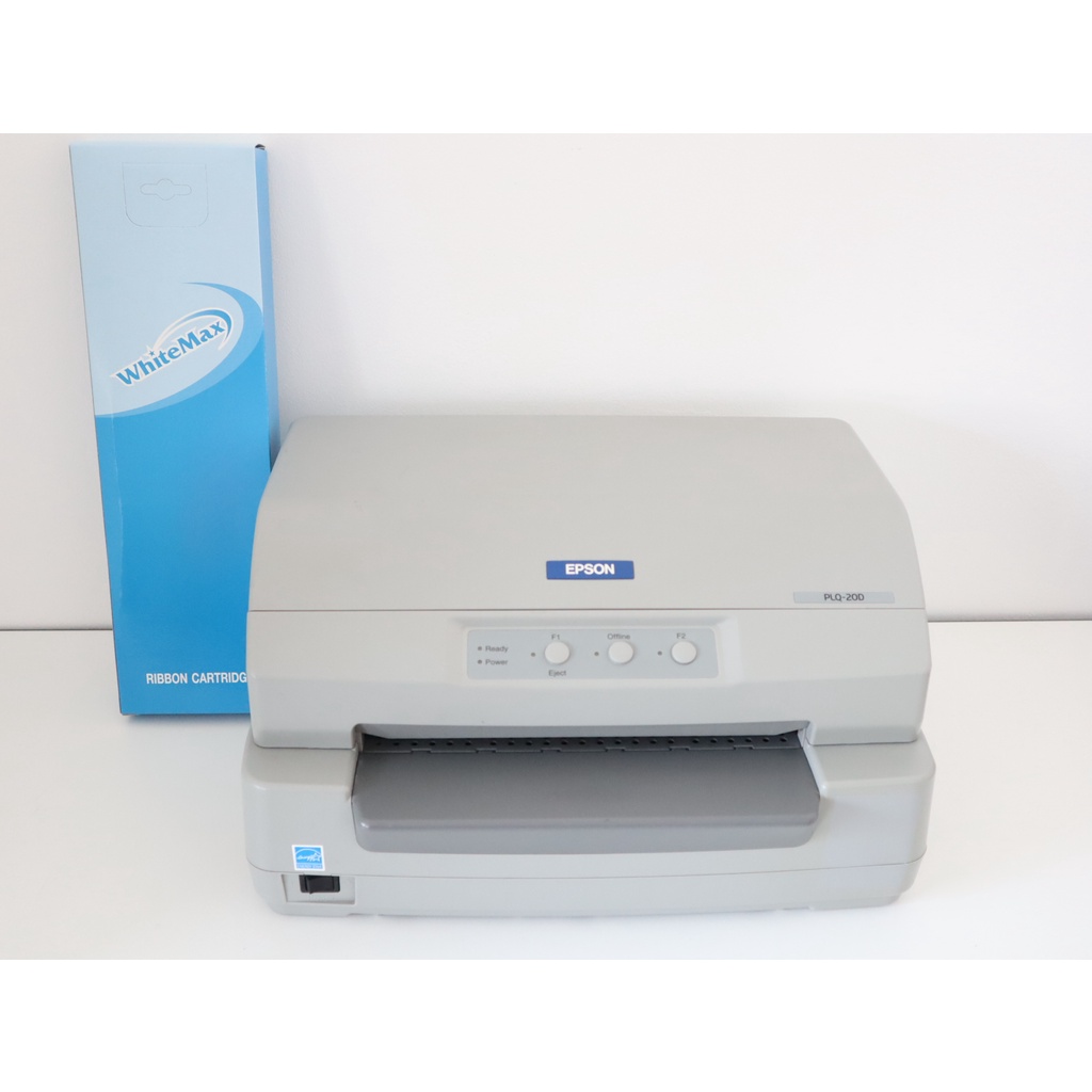 Printer EPSON PLQ-20 พร้อมแถม EPSON PLQ-20 RIBBON ใหม่ แถมสายไฟ AC สาย ...