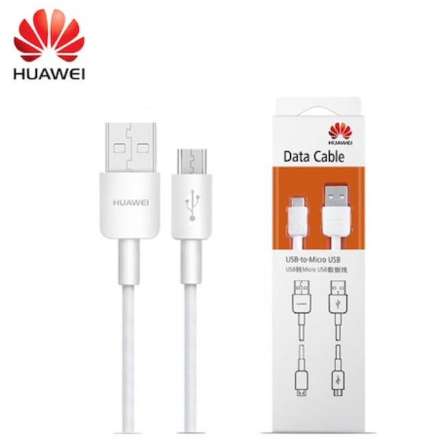 สายชาร์จ Huawei Micro USB Cable (ขาว) งานแท้ 100% | Shopee Thailand