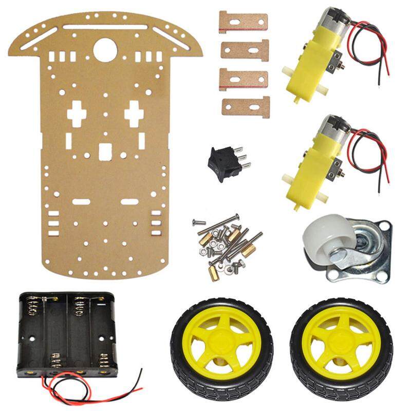 รถ Smart Car 2WD tracking barrier smart car chassis kit Smart Car Robot ...