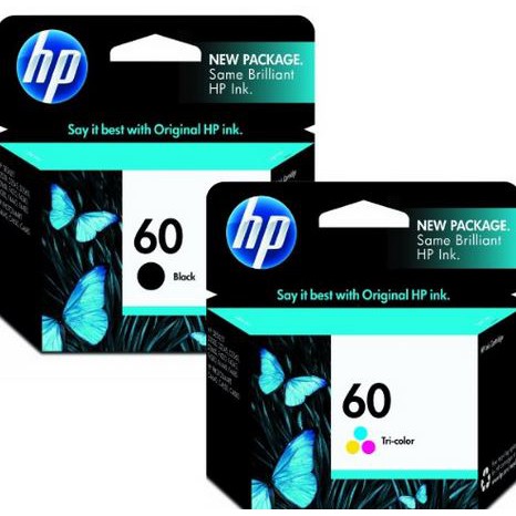 HP 60 Black ,Color Original Inkjet หมึกแท้ | Shopee Thailand