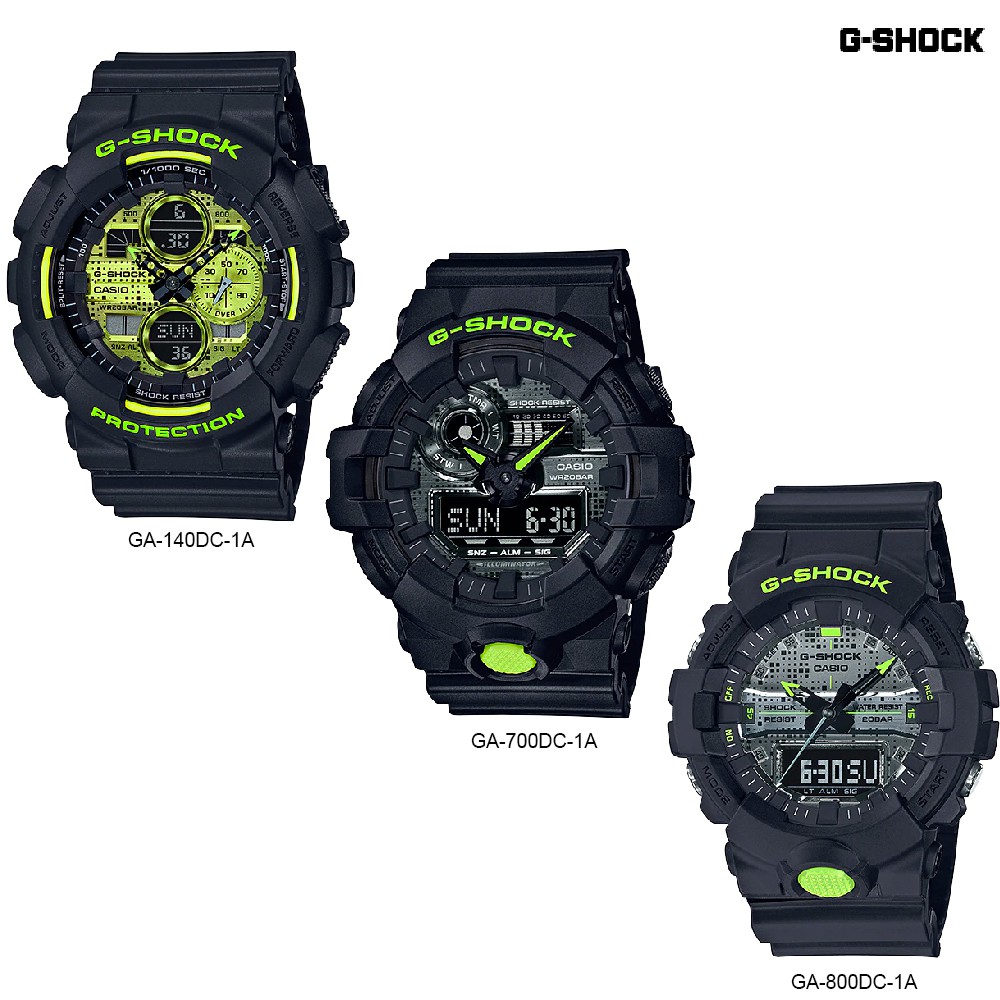Casio นาฬิกาข้อมือG-Shock Standard ANA-DIGI GA-140DC-1A GA-700DC-1A GA ...