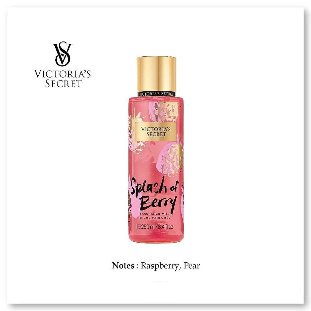 Victoria's Secret Juiced Summer Splash of Berry Fragrance Mist 250ml ...