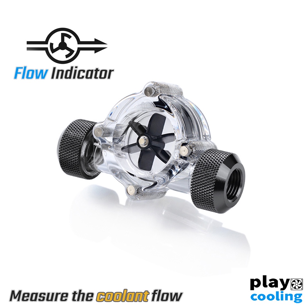 Flow Indicator black (โฟลว์สำหรับดูการไหลของน้ำ จัดส่งในไทย รับประกัน 1 ...