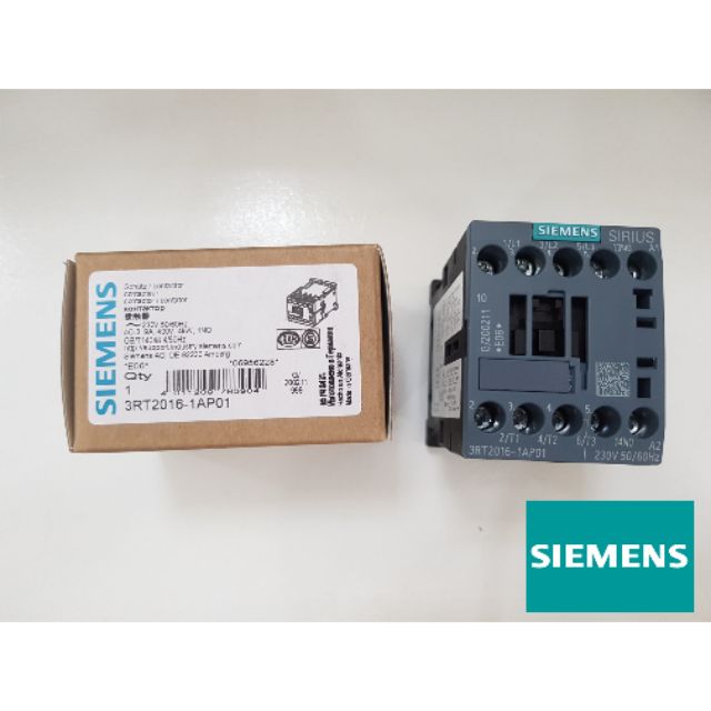 SIEMENS Magnatic contactor 9A, coil, 230V | Shopee Thailand