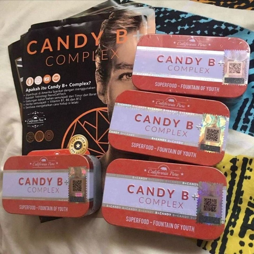 Candy b+ complex ลูกอมเสริมท่านชาย | Shopee Thailand