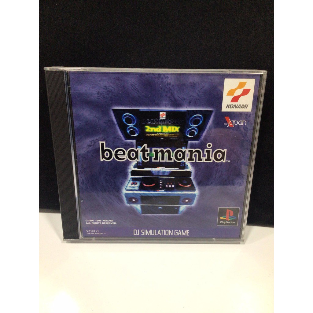 แผ่นแท้ [PS1] รวมทุกภาค beatmania (Japan) Beat Mania Mix 1 2 3 4 5 rd ...