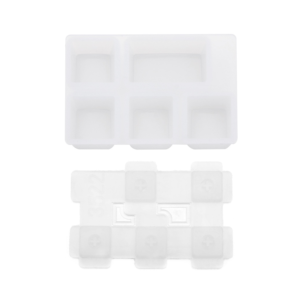BORAGE DIY Key Cap Resin Mold Casting Crafts Silicone Mould Keyboard ...