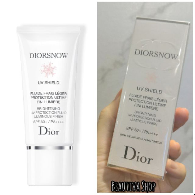 Diorsnow brightening uv protection fluid luminous finish SPF50 PA++++ 30 ml. | Shopee Thailand