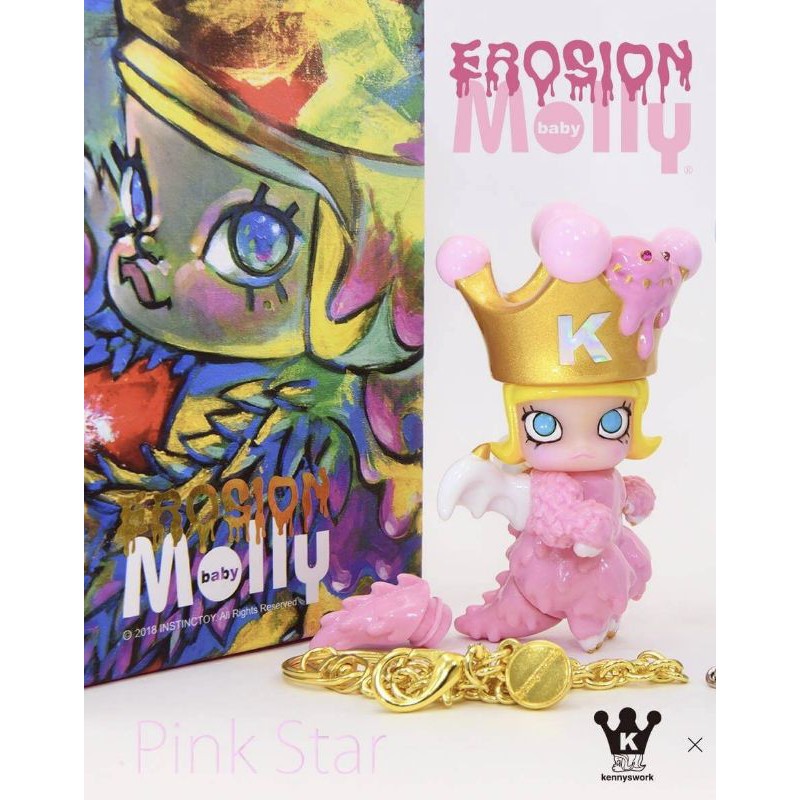 Baby Erosion Molly Pink Star By Kenny Wong x INSTINCTOY | Shopee Thailand