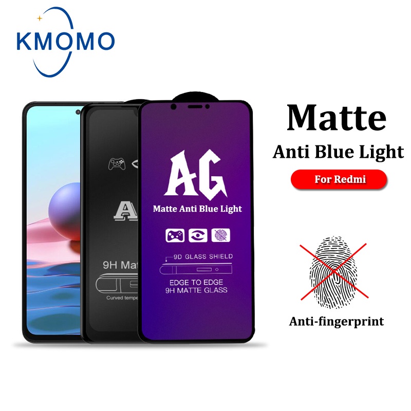 ฟิล์มกระจกเต็มจอ แบบด้าน AG Xiaomi Redmi 13C 12 12C A2 + A1 10A 10C 10 2022 9 9A 9C 9T 8 8A 7 7A ...