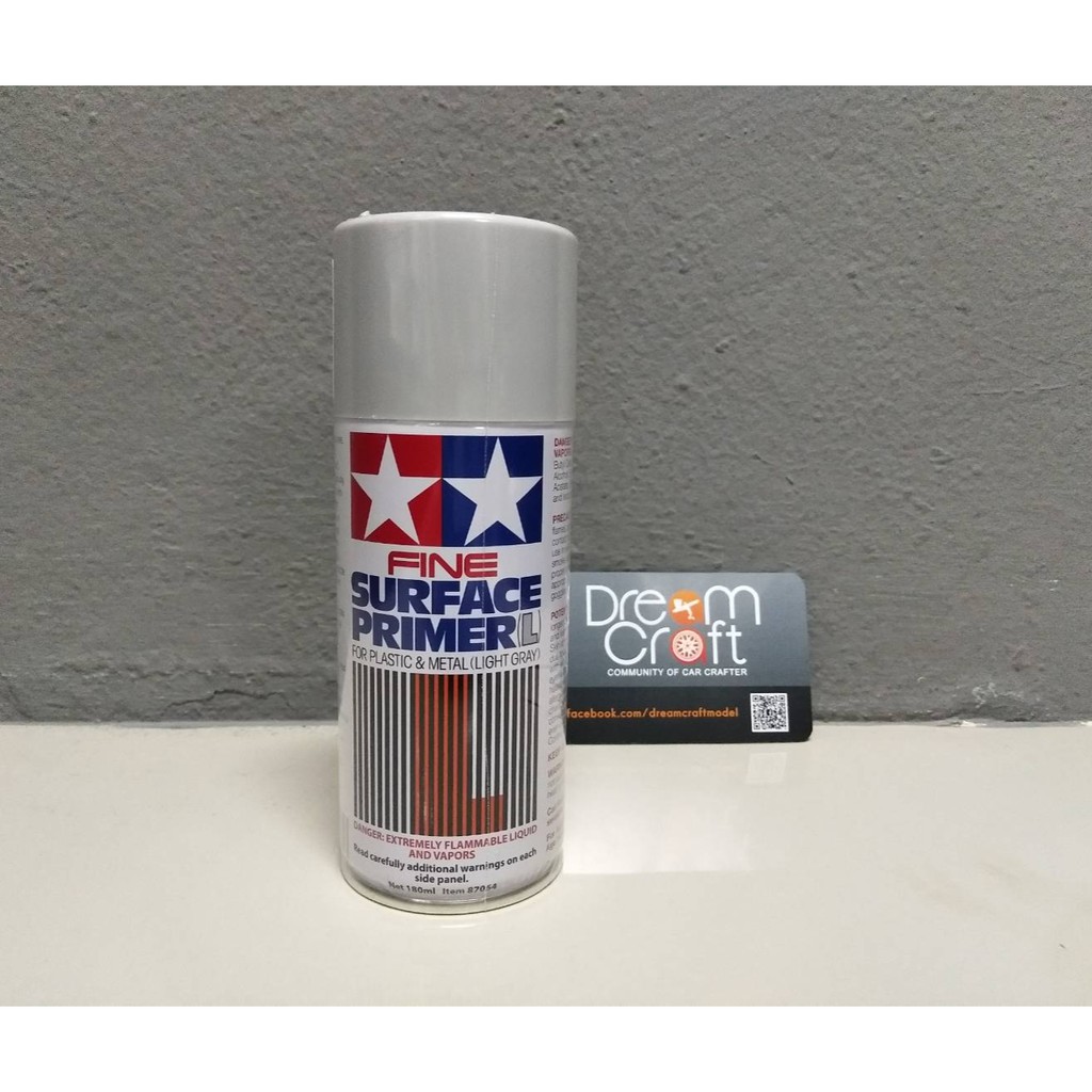 TAMIYA 87064 Fine Sur.Primer L L.Gray (สีสเปรย์รองพื้นเทา TS Spray ...
