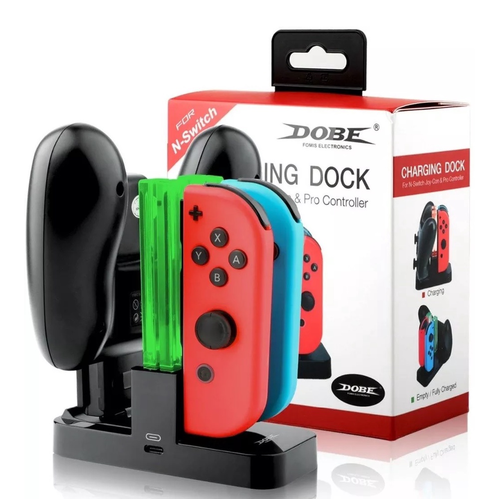 ส่งไว ที่ชาร์จจอยเกม Nintendo Switch joy con DOBE Charging Dock For ...