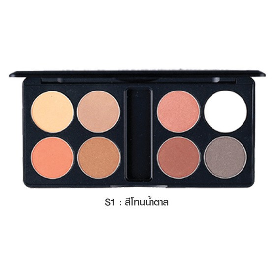 MTI Eyeshadow Palette Sign Collection 13.6g. #S1 สีโทนน้ำตาล | Shopee ...