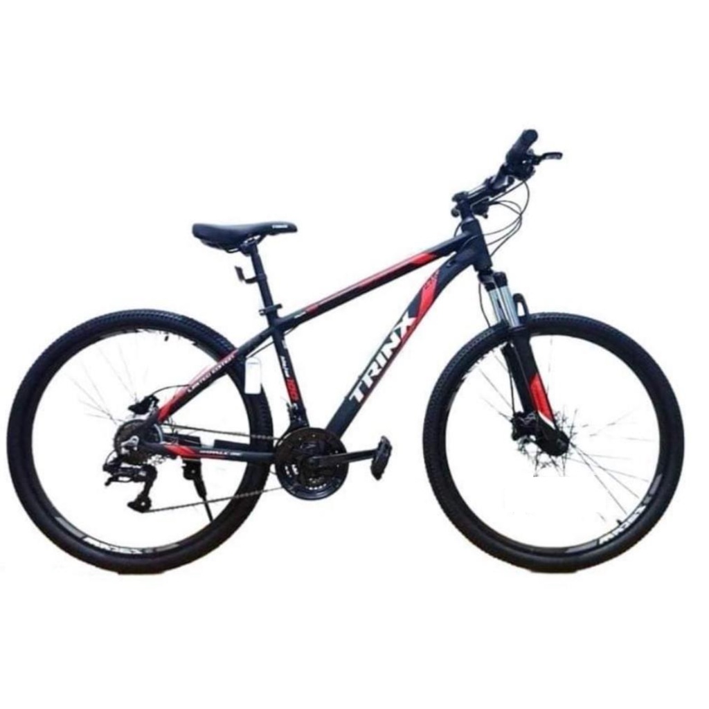 *ผ่อนได้ คอยน์คืน* TrinX M100 Elite เสือภูเขาอลูฯ ล้อ 27.5" 21 สปีด ดิสเบรกน้ำมัน | Shopee Thailand